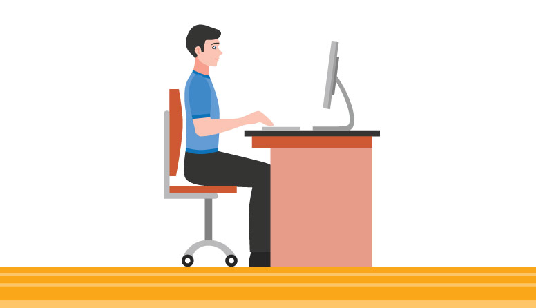 Export - 2.174. DRUGA ISPORUKA, Pravilno sjedenje za računalom (image ...