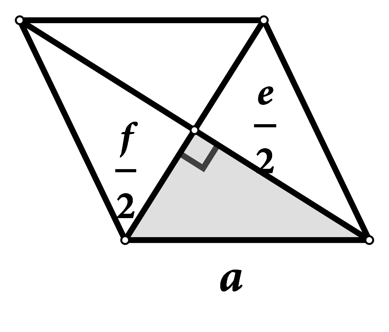 Matematika 8 - 4.8 Primjena Pitagorina poučka na romb
