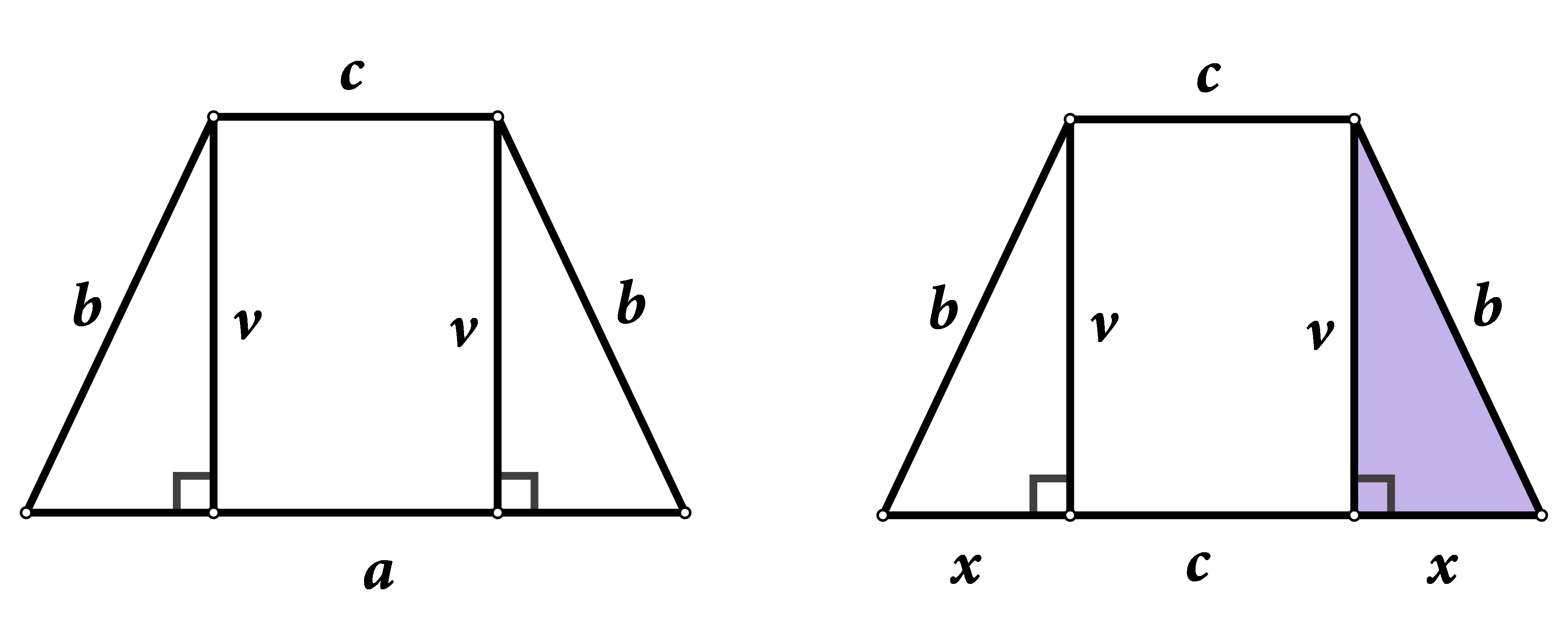 Matematika 8 - 4.9 Primjena Pitagorina poučka na trapez
